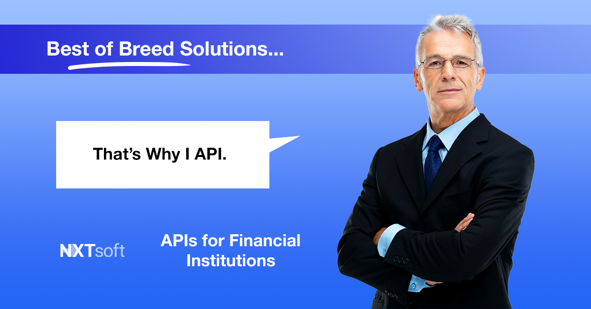 Why I API | API Connectivity for Financial Institutions